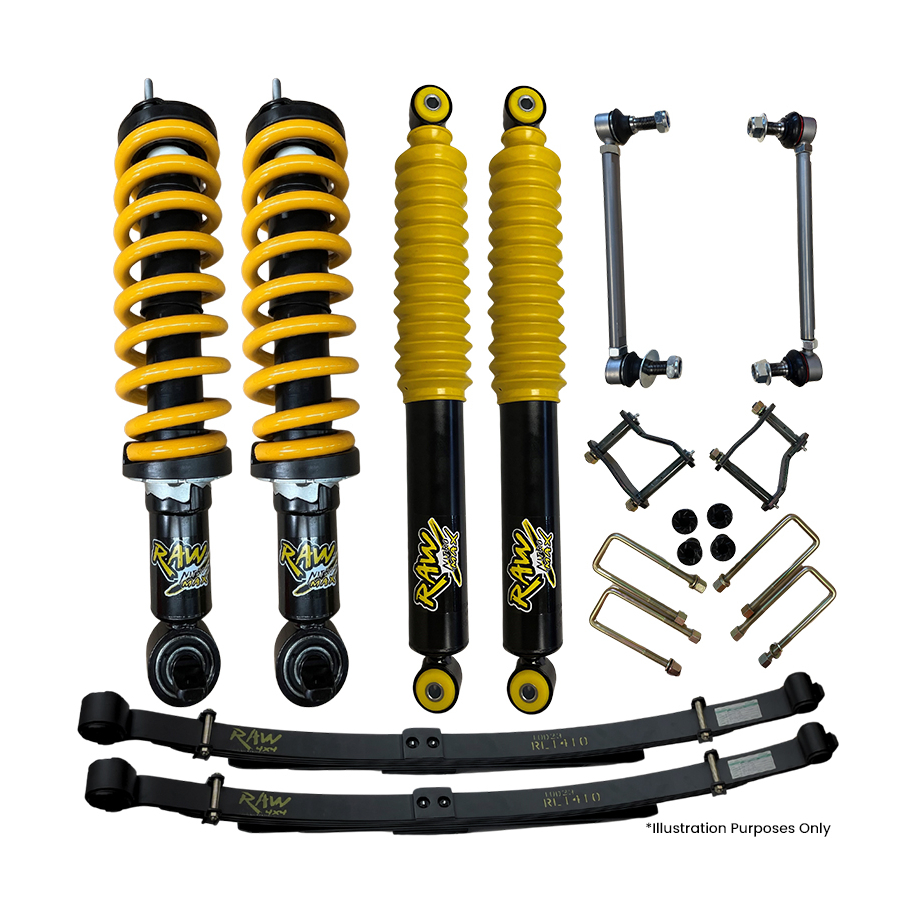 Ford Ranger Next Gen (06/2022 on) - Raw Nitro Max AR45 Lift Kit ...