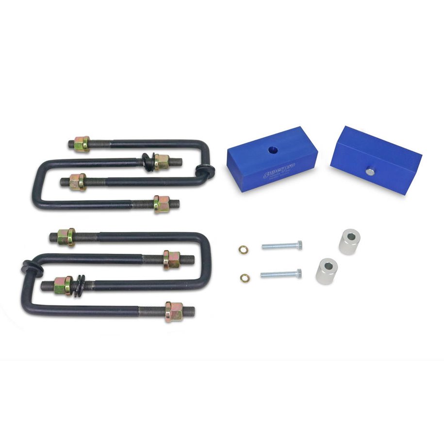 SuperPro 45mm Rear Block Spacer Kit - Easy Lift Kit to suit Toyota ...