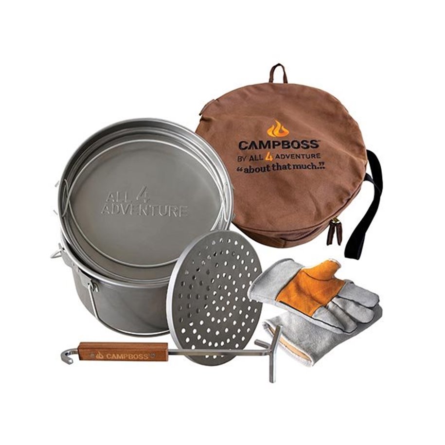 CAMPBOSS by All 4 Adventure Ultimate Camp Cooking Bundle (Pack) - ULT ...