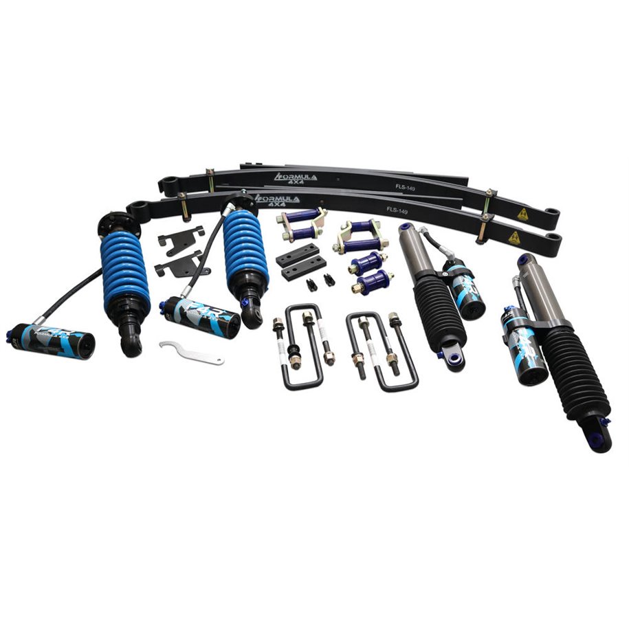 Formula 4x4 2-3 Inch Adjustable F4R Lift Kit to suit Isuzu D-Max TFS ...